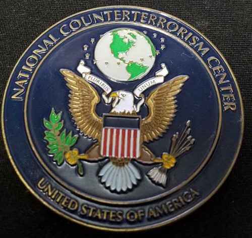 Rare US Intelligence Community National Counter Terrorism Center NCTC ...