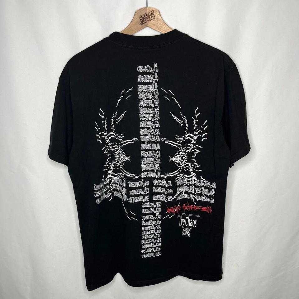 Ken Carson AGC A Great Chaos Gorecore Album Tour Merch Tee T-Shirt New ...