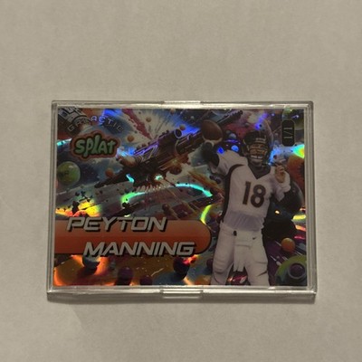 Peyton Manning 1/1 Galactic Splat 2025 Wild Card Splat Ocular Shimmer ...