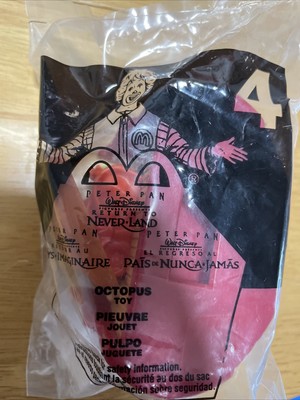 McDonalds 2002 Disneys Return To Neverland Happy Meal Toy Octopus #4 | eBay