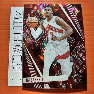 RJ Barrett 2023-24 Panini Phoenix Red Ice Toronto Raptors Card No.74 | eBay