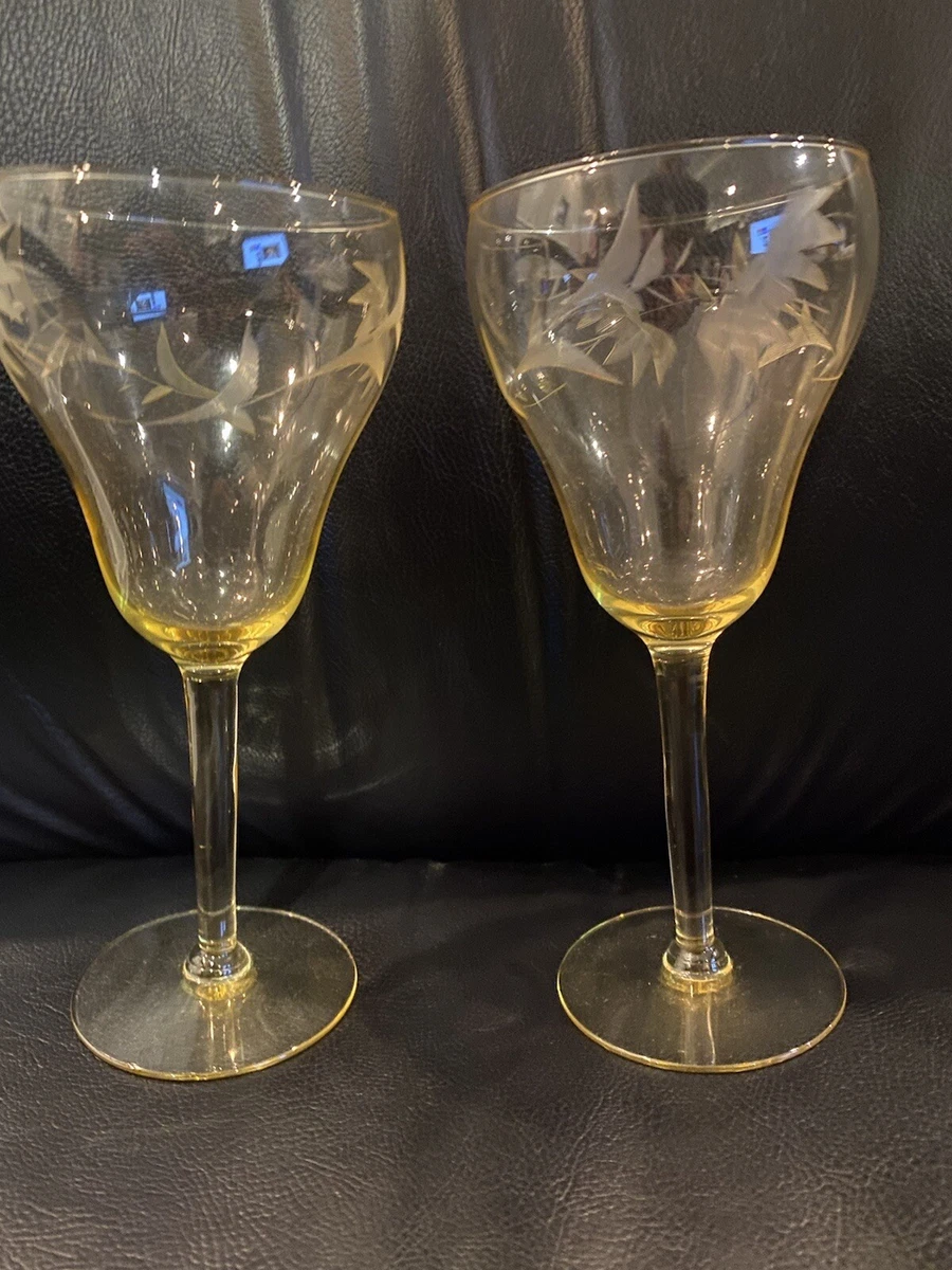 Yellow Depression Glass
