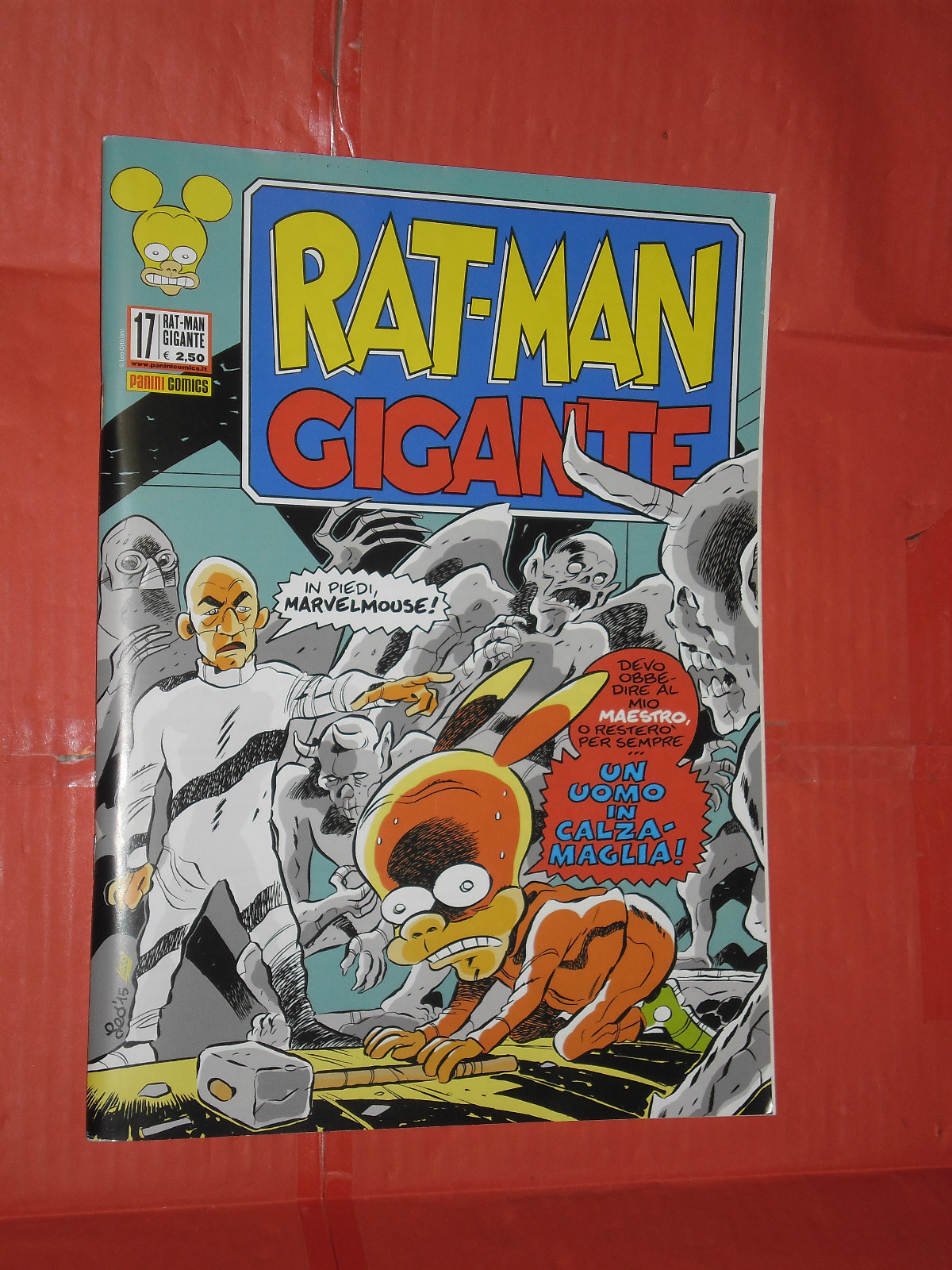RAT-MAN gigante- N°17- spillato - PANINI fumetto NUOVO- RATMAN- di:leo ...