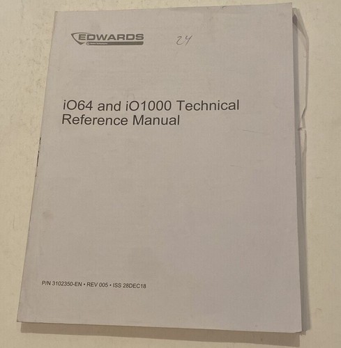 EST Edwards Fire Alarm Control Panel iO64 & IO100 TECHNICAL REFERENCE ...