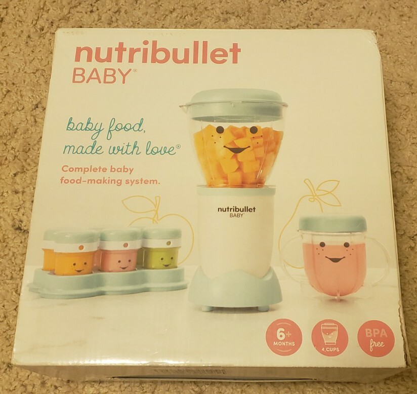 NutriBullet Baby Complete Food-Making 32 oz. System NBY50100 New Open ...