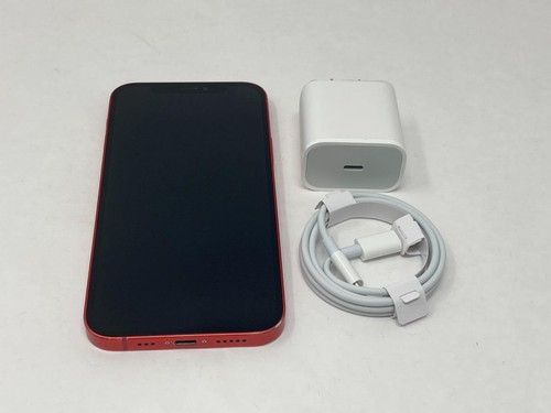 Apple iPhone 12 64GB Unlocked GSM Red A2172 MGH83LL/A Cell Phone Very ...