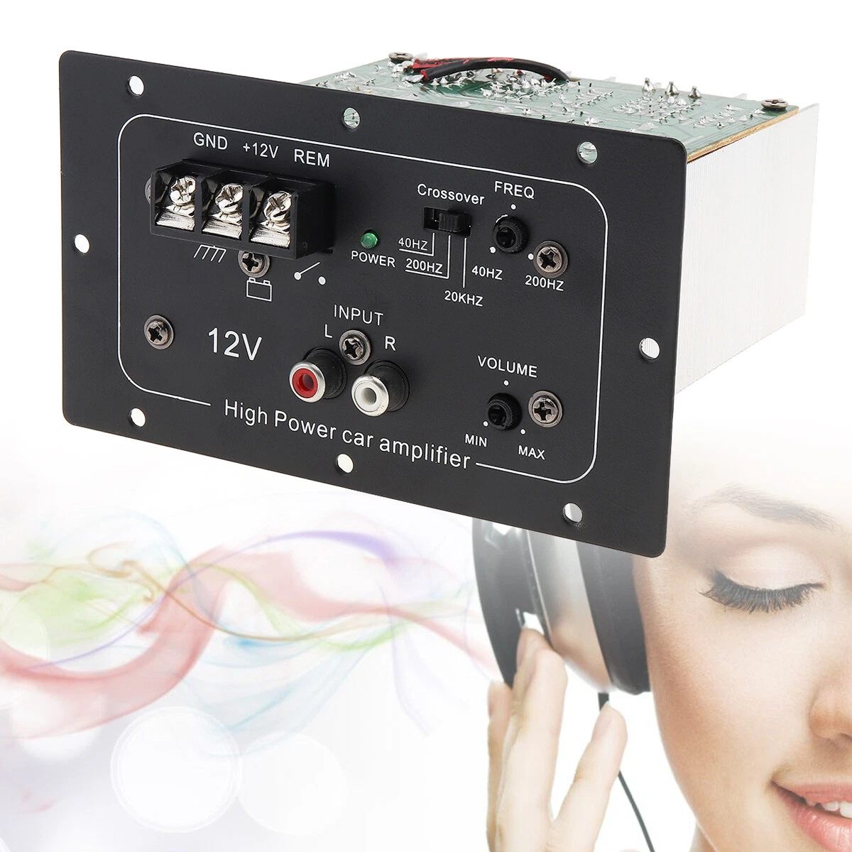 12vdc Audio Amplifier