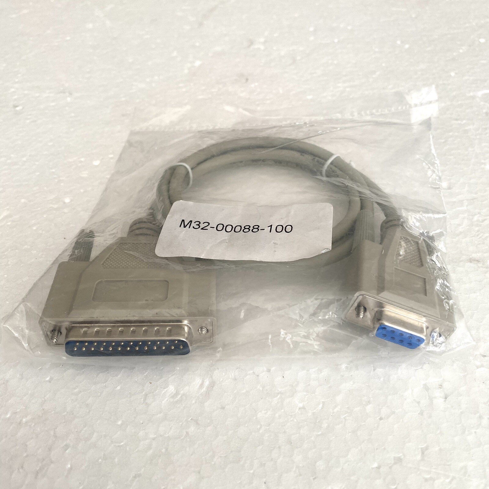 6FT Serial RS232 9-Pin DB9 Female to 25-Pin DB25 Male Molded Null Modem ...