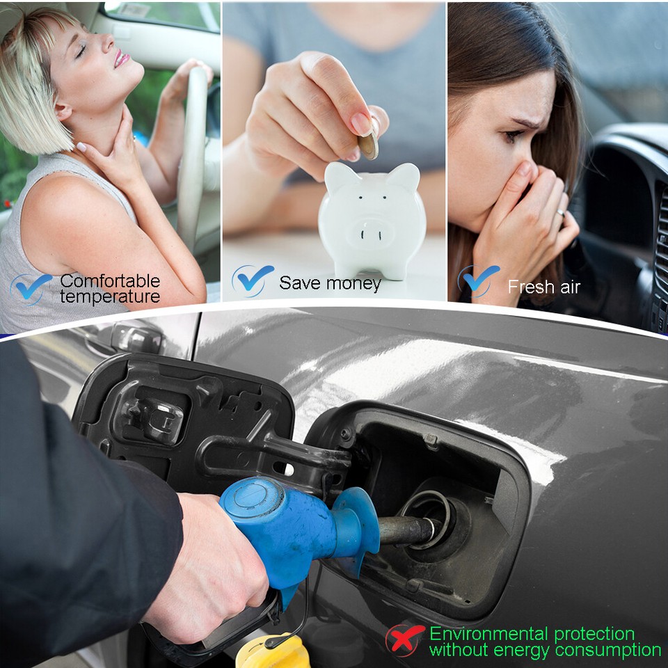 12V Vehicle A/C Kit Split Air Conditioner Fit Cab Truck Bus RV Caravan ...