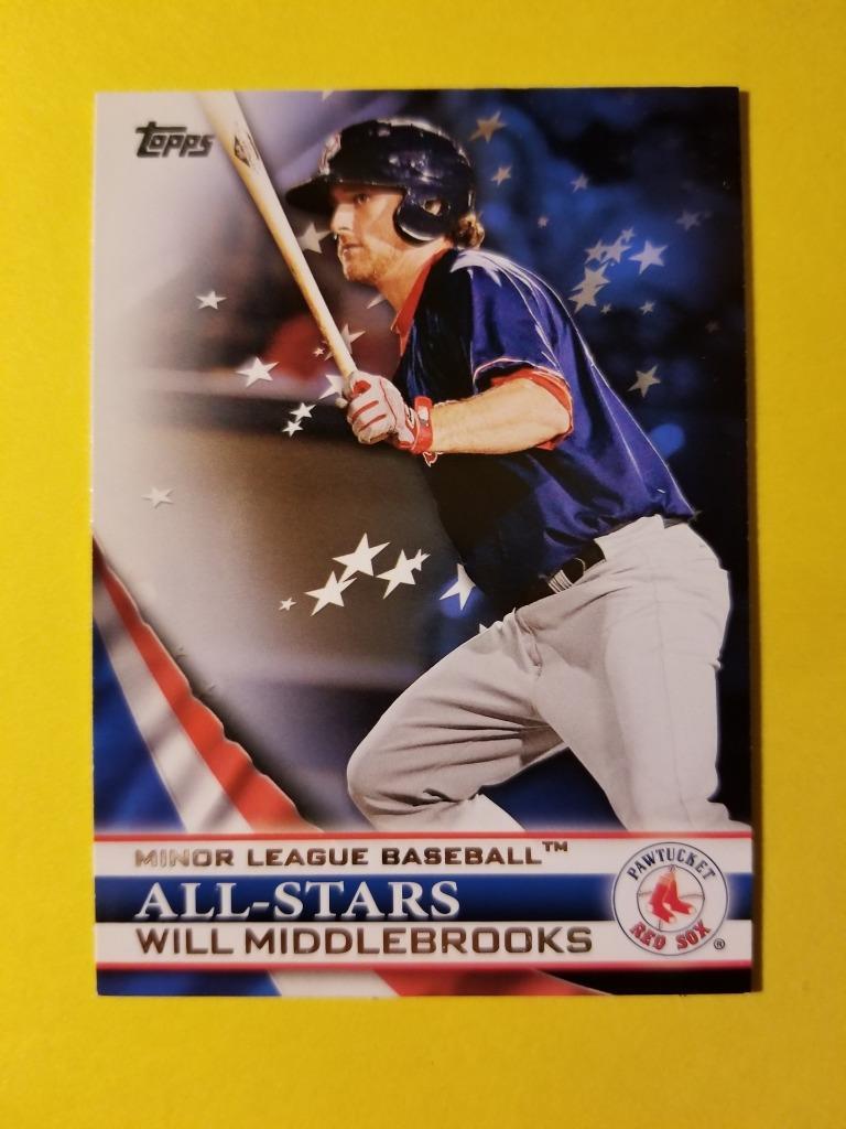 WILL MIDDLEBROOKS (SP) RC ROOKIE ALL-STARS AS-WM BOSTON RED SOX 2012 ...