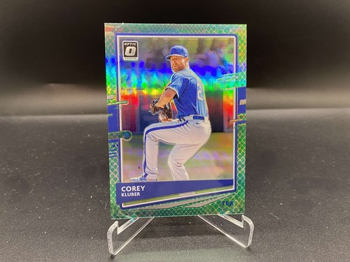 Corey Kluber 2020 Donruss Optic Green Dragon Prizm #109 /84 Rangers | eBay