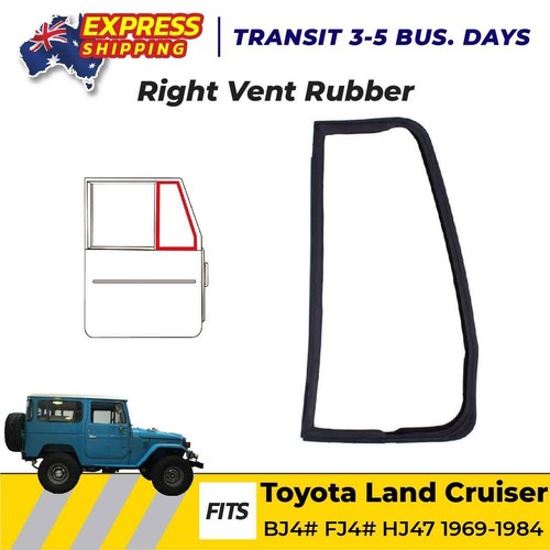 Fits Toyota Land Cruiser FJ40 FJ45 FJ47 1975-84 Weatherstrip Vent ...