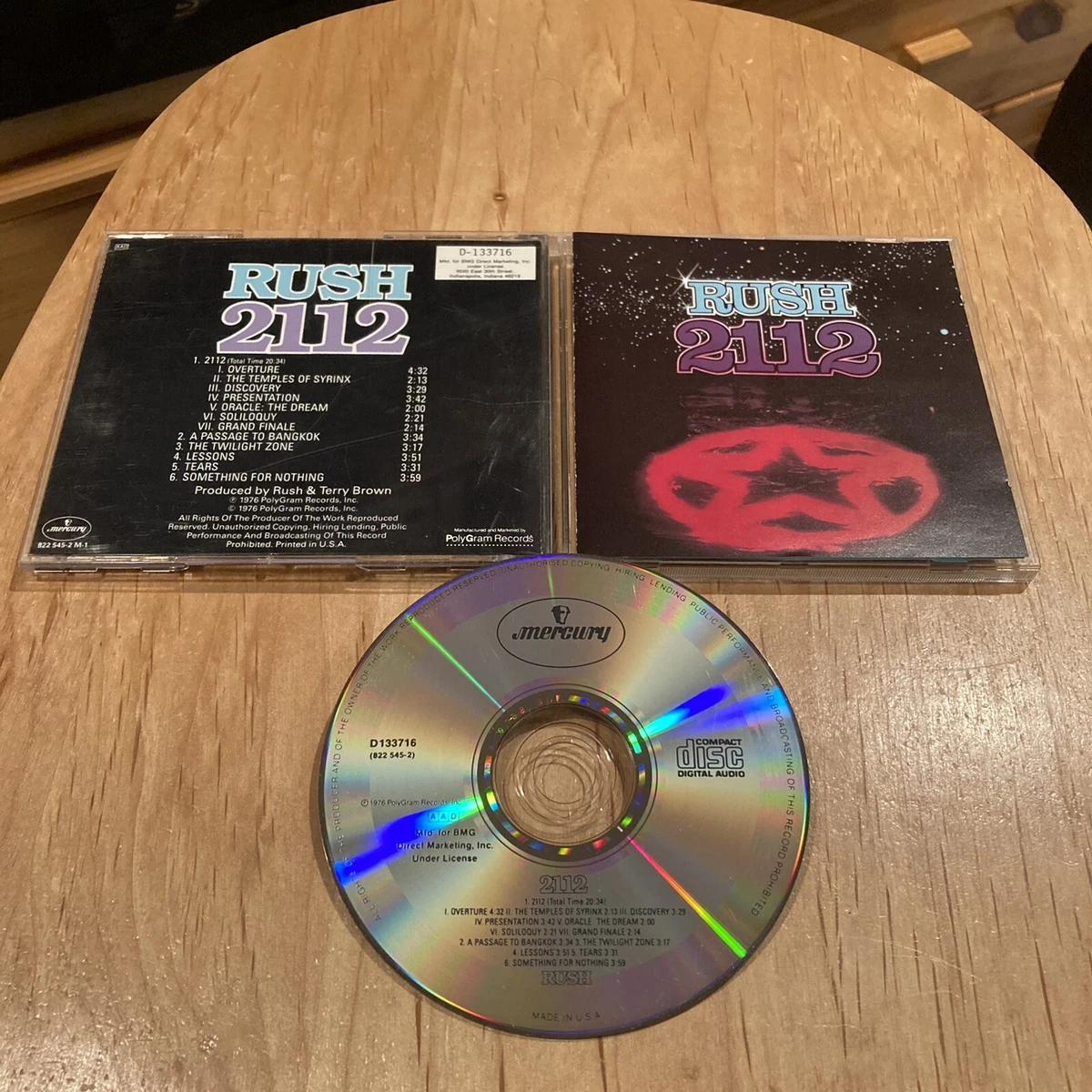 Rush 2112 Cd