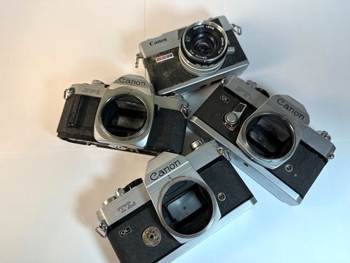 Canon Assorted Film Cameras - For Parts Only | eBay