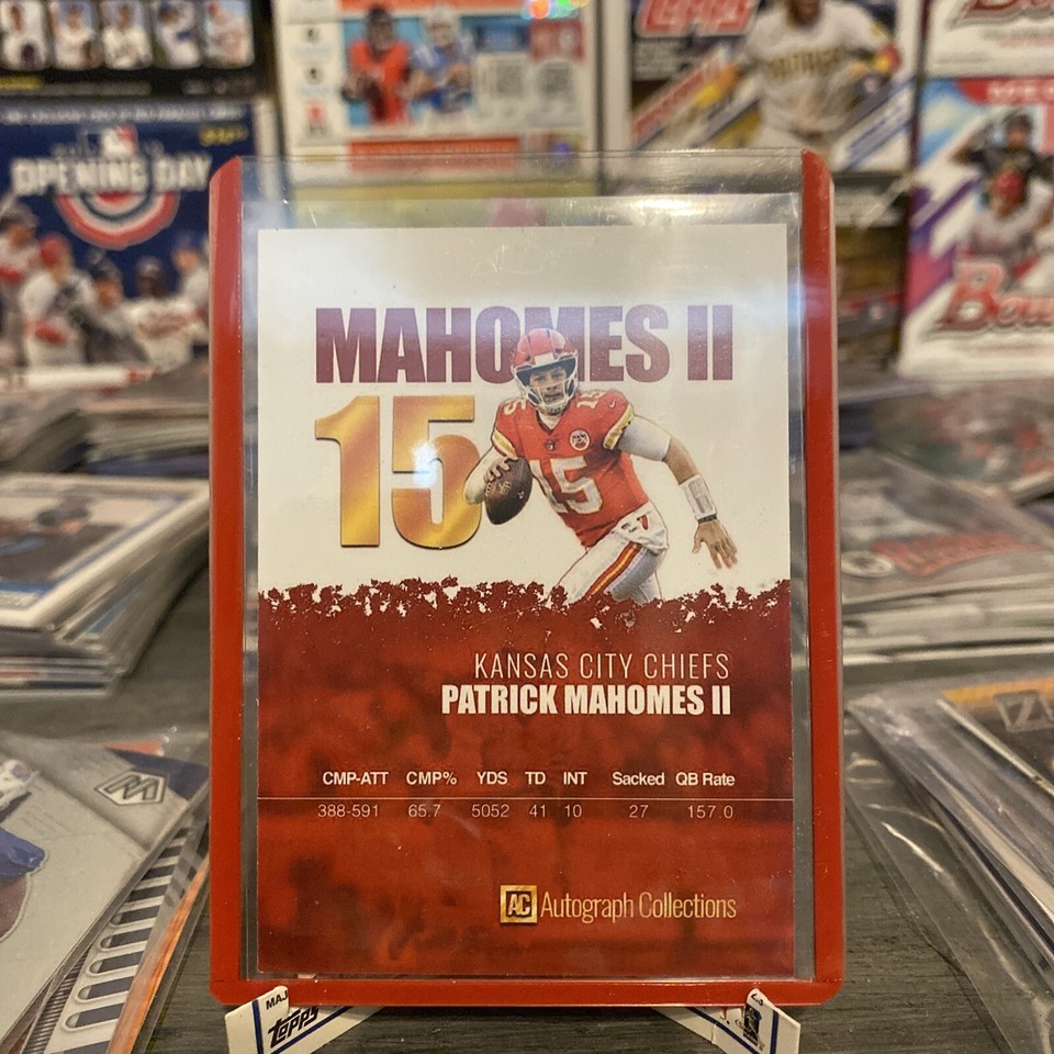 PATRICK MAHOMES II 2017 NFL Rookie (Autograph Collections) Card | eBay