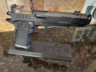 2011 Staccato Pistol Display Stand - Black - Organize Your Gun Safe | eBay