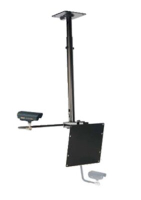 VMP Black Public View Monitor Ceiling Mount Kit LCD-PV w Camera Mount ...