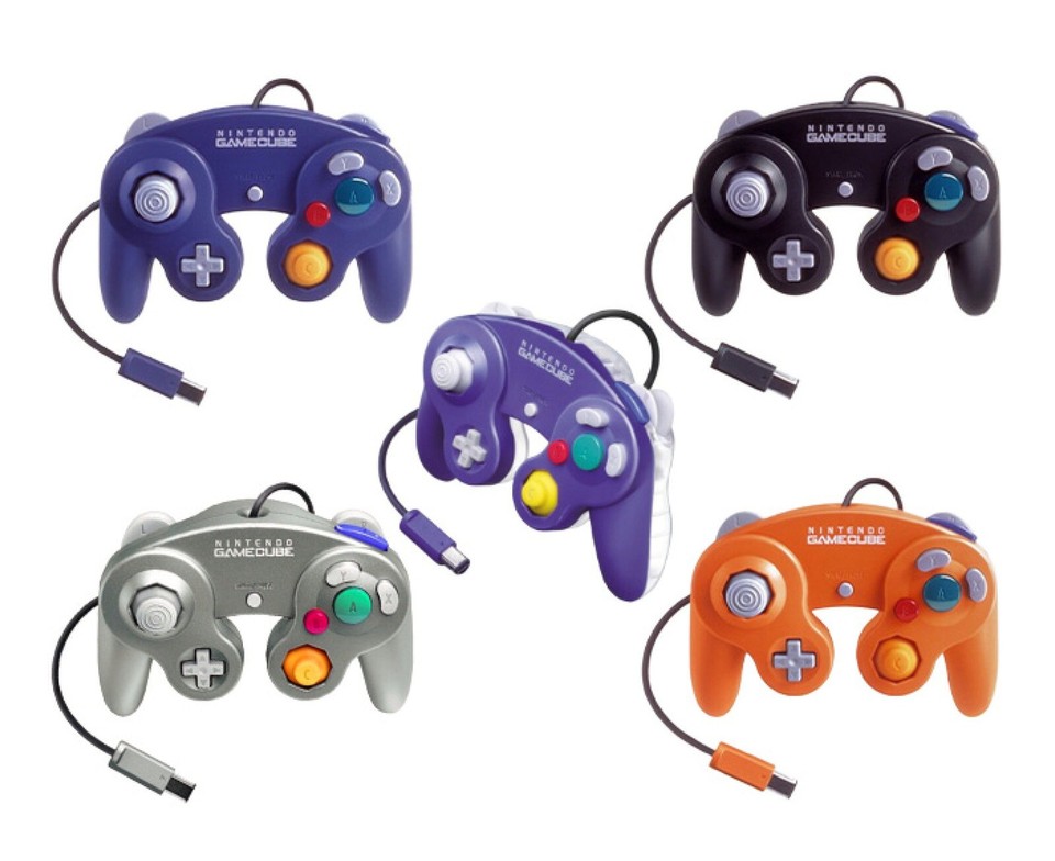Nintendo Official GameCube Controller Cleaned and works smash bros ...