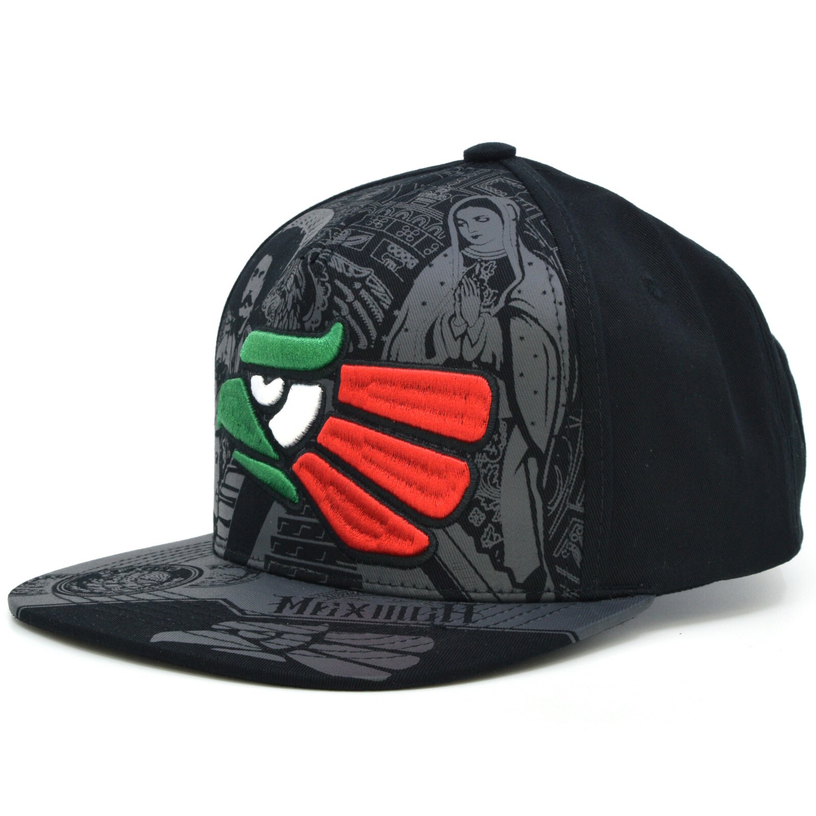Mexican New TL Mexico Eagle Snapback Hat Flat MEX Adult Baseball Cap | eBay