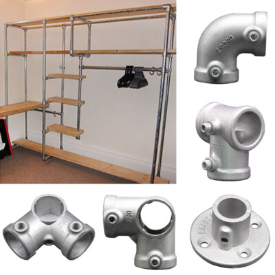 Aluminum Alloy Conduit Fittings Joiner Water Pipe Frame Connector Tee ...