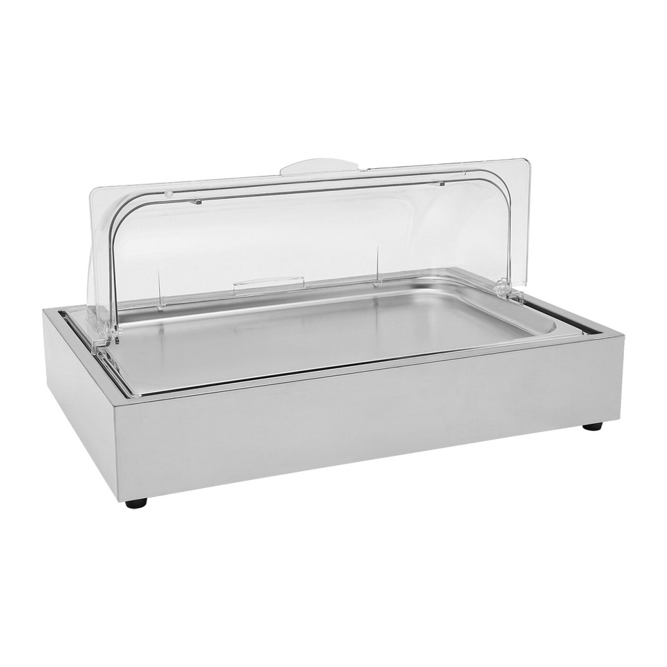Rectangle Cooling Food Dishes Display Plate Buffet Cold Serving Display ...