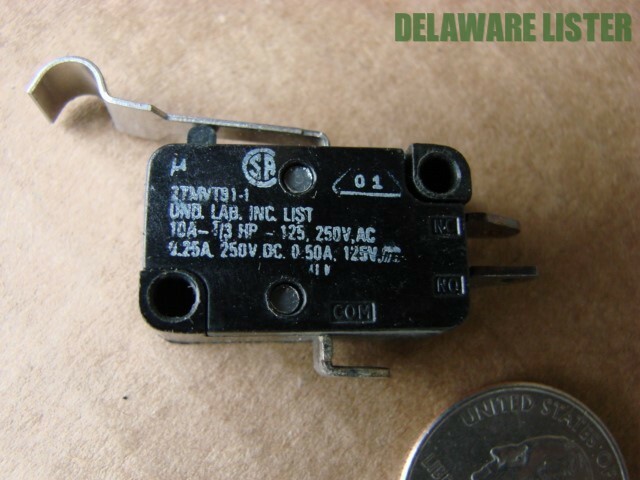 Vintage UND Labs Hook Lever Micro Switch 5A @ 125V UNIMAX NOS FREE S&H ...