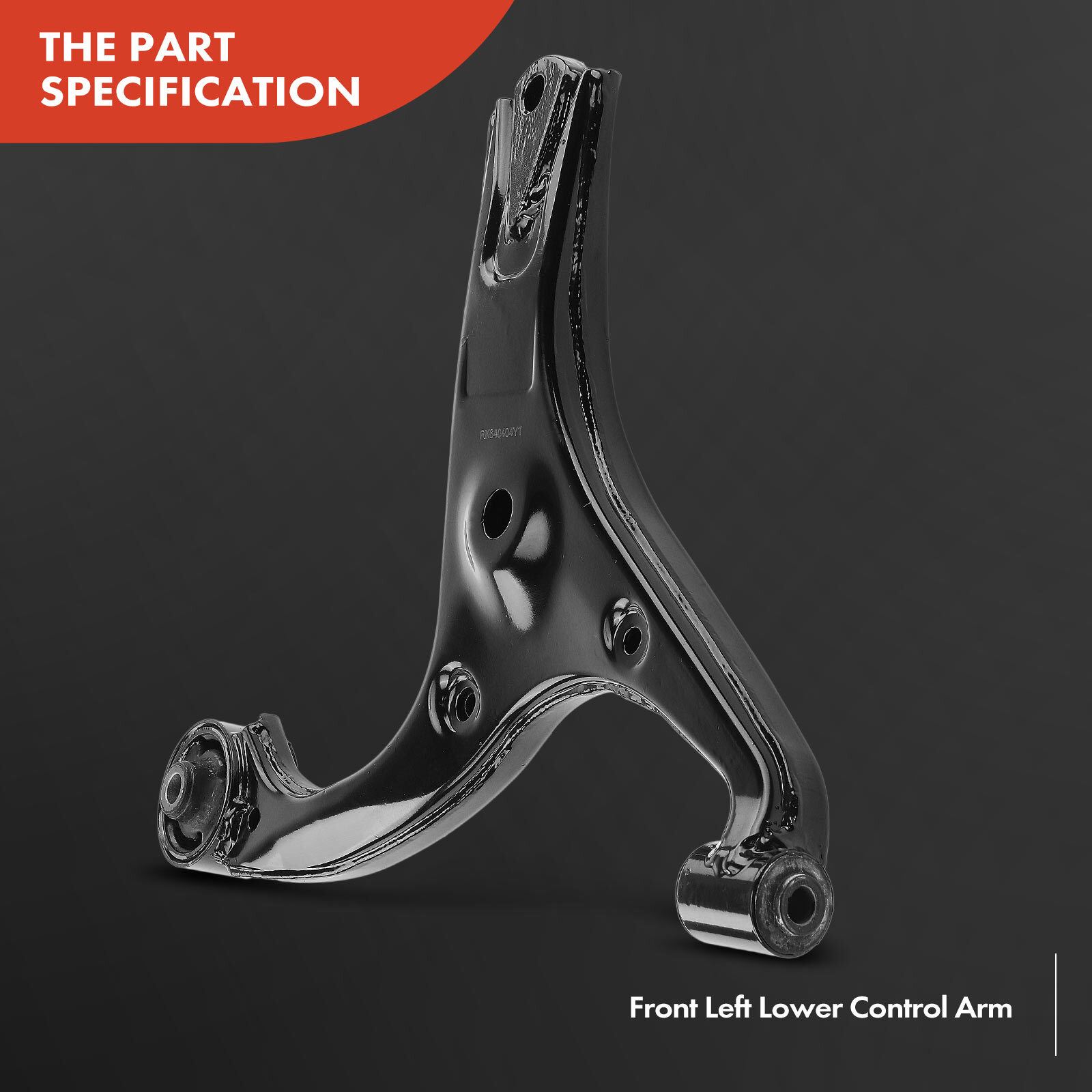 Lower Front Left Control Arm for Kia Rio JB Hyundai Accent MC 1.4L FWD ...