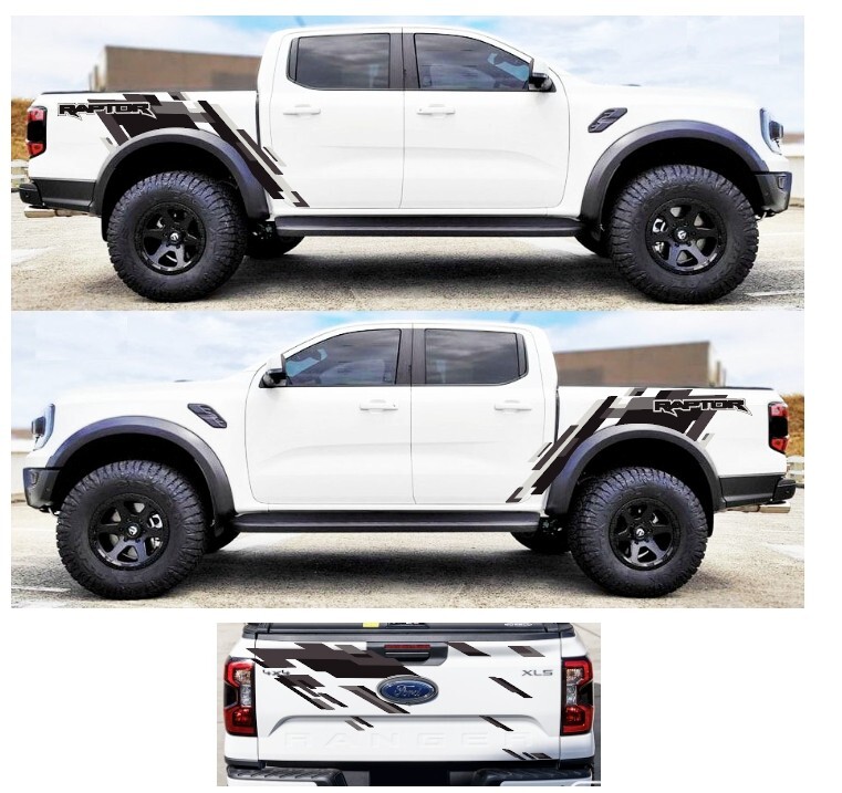 FORD RANGER Next Gen Decal Stickers for RAPTOR Next-Gen 2022-24 | eBay