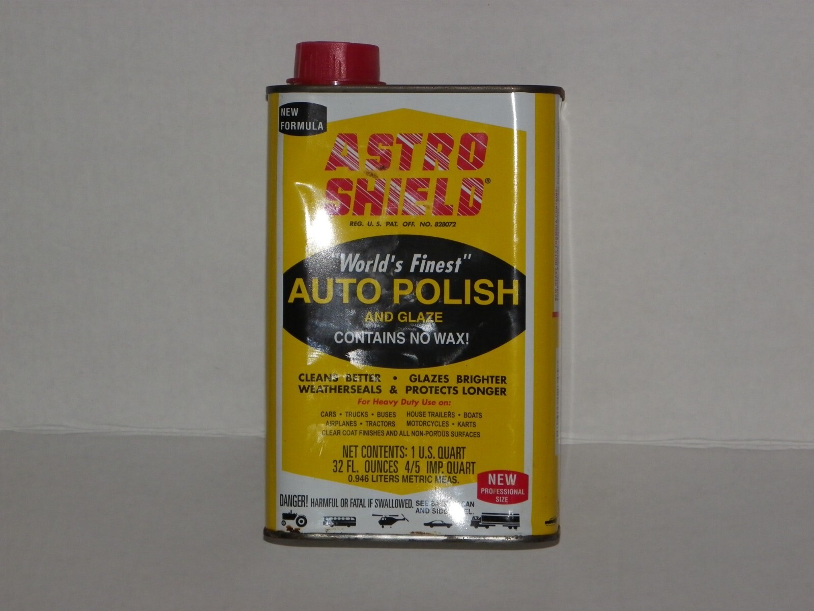 NOS Astro Shield Auto Polish and Glaze--- Unopen container --- Can ...