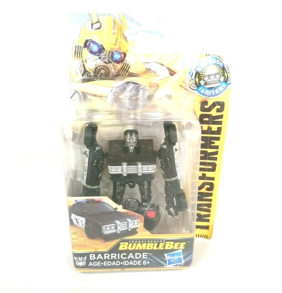 Transformers Energon Igniters Bumblebee Barricade Police Car Plastic ...