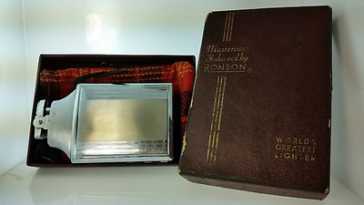 Ronson Mastercase Cigarette Lighter and Case | eBay