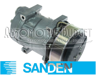 A/C Compressor w/Clutch Sanden 6028, 8044, 8112, 8176, 8242 - Volvo ...