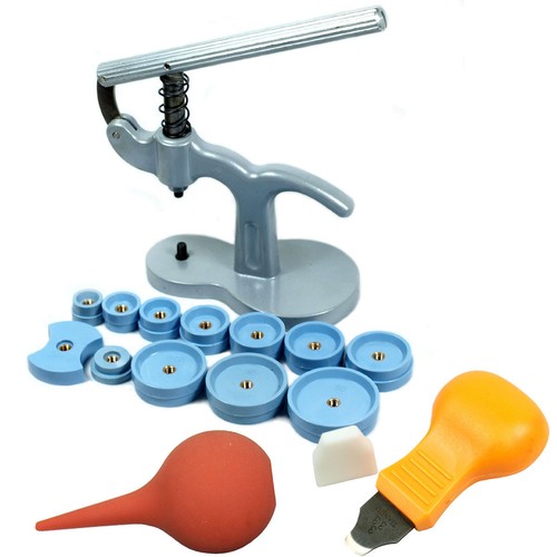 Snap on Watch Back Case Opener Fitting Tool kit - Press + Opener Knife ...