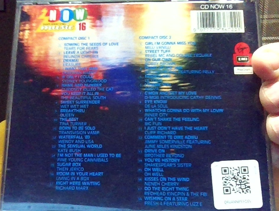 Now That’s What I Call Music 16 - Original Fatbox Double CD Mint | eBay UK