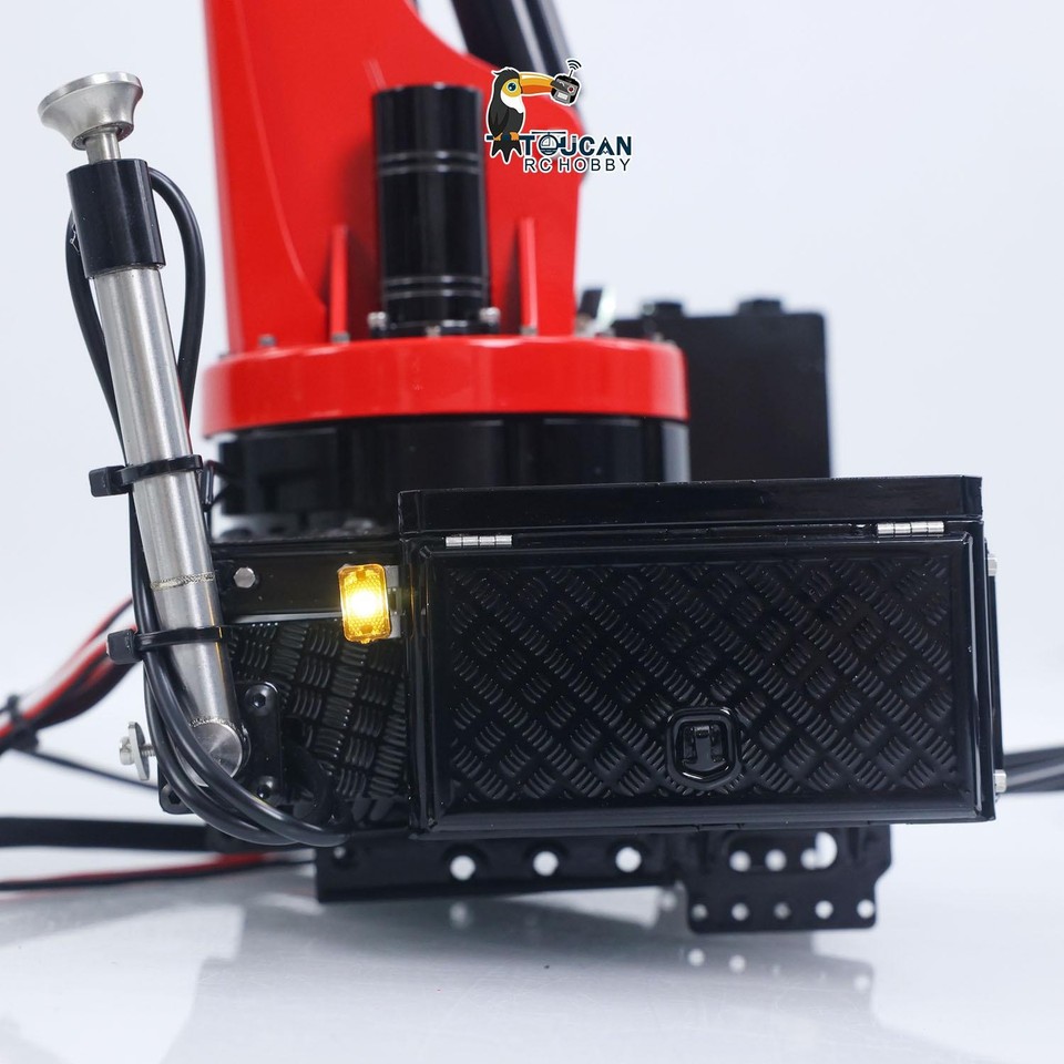 LESU RC 1:14 Hydraulic Truck RTR Crane for Dumper Model W/ 4pic LED ...