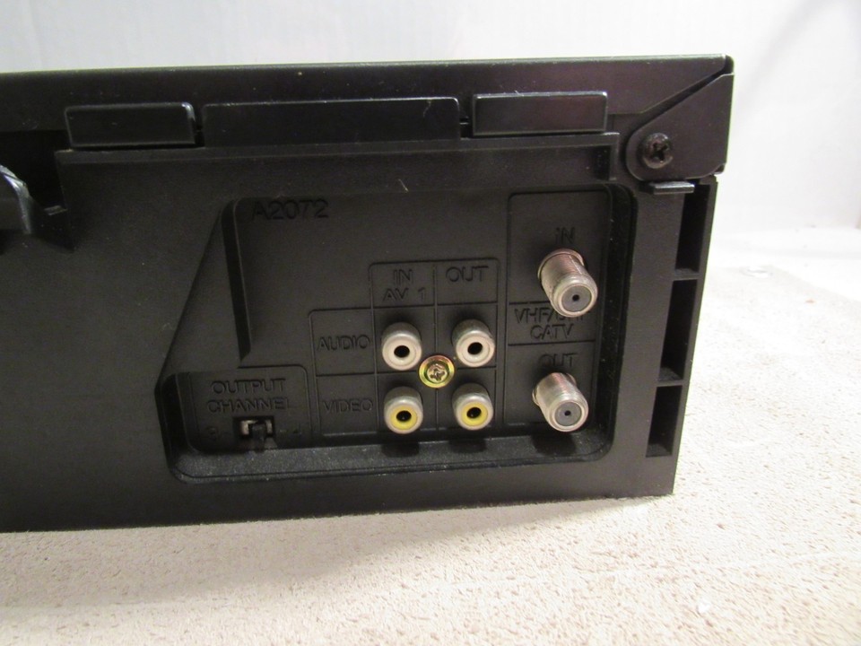 SHARP VC-A400U 4 Head VCR/VHS Tape Player-Recorder-Working with Remote ...