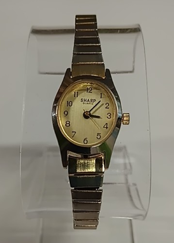 Sharp Quartz Women’s Two-Tone Oval Wristwatch, Expansion Band, New ...