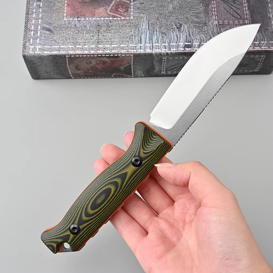 Benchmade Saddle Mountain Skinner Hunting Knife with Sheath Bush ...