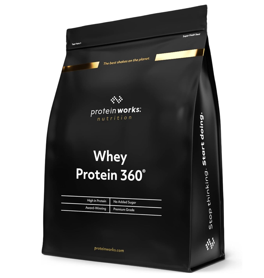 Protein Works Whey Protein 360 Powder Blend Banana Milkshake 40 ...