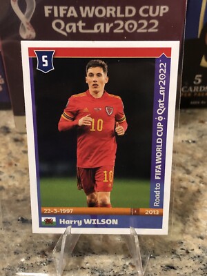 2022 Panini Road to FIFA World Cup Qatar Stickers #598 Harry Wilson ...