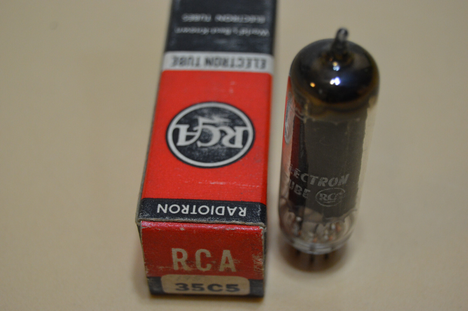 Vintage RCA 35C5 Electronic Tube (New Old Stock In Original Box) | eBay