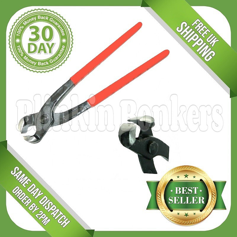 9" LONG CARPENTERS TOWER PINCERS PINCHERS NAIL PULLER CUTTING SNIPS ...