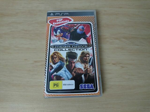 SEGA Mega Drive Collection - PSP Sony PlayStation Portable R4 Aus ...
