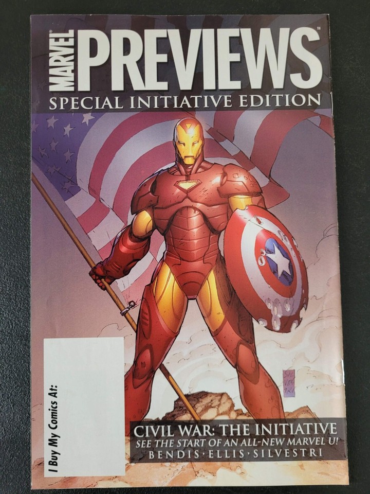 MARVEL PREVIEWS SPECIAL INITIATIVE EDITION #1 ONE-SHOT 2007 MARVEL ...