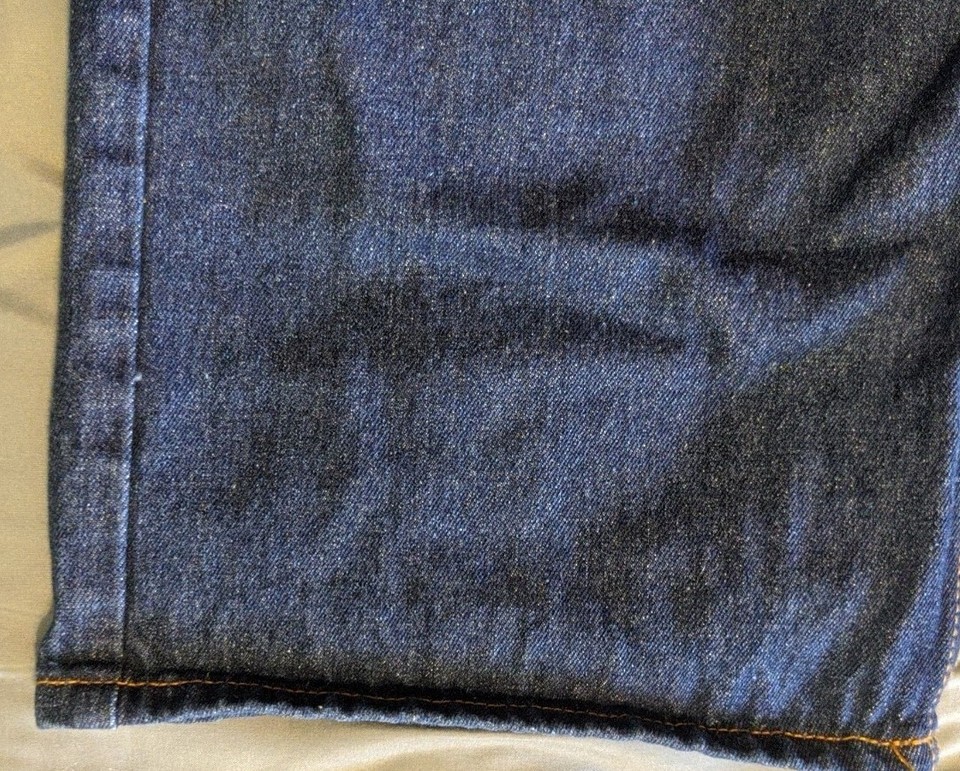 Rocawear Jeans Men's 44x28 Classic Fit Dark Wash Denim Double R Flaps ...