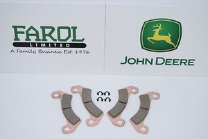 Genuine John Deere Gator Brake Kit AM140607 Brake Pads 855D XUV Front ...