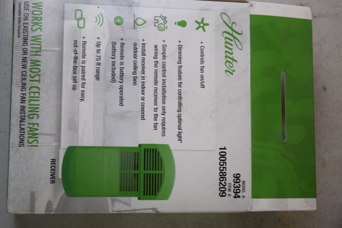 How To Wire Hunter Ceiling Fan Remote Control | Shelly Lighting