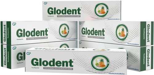 6X Glodent Teeth Whitening Toothpaste | Plaque Remover | Gum Care| 70g ...