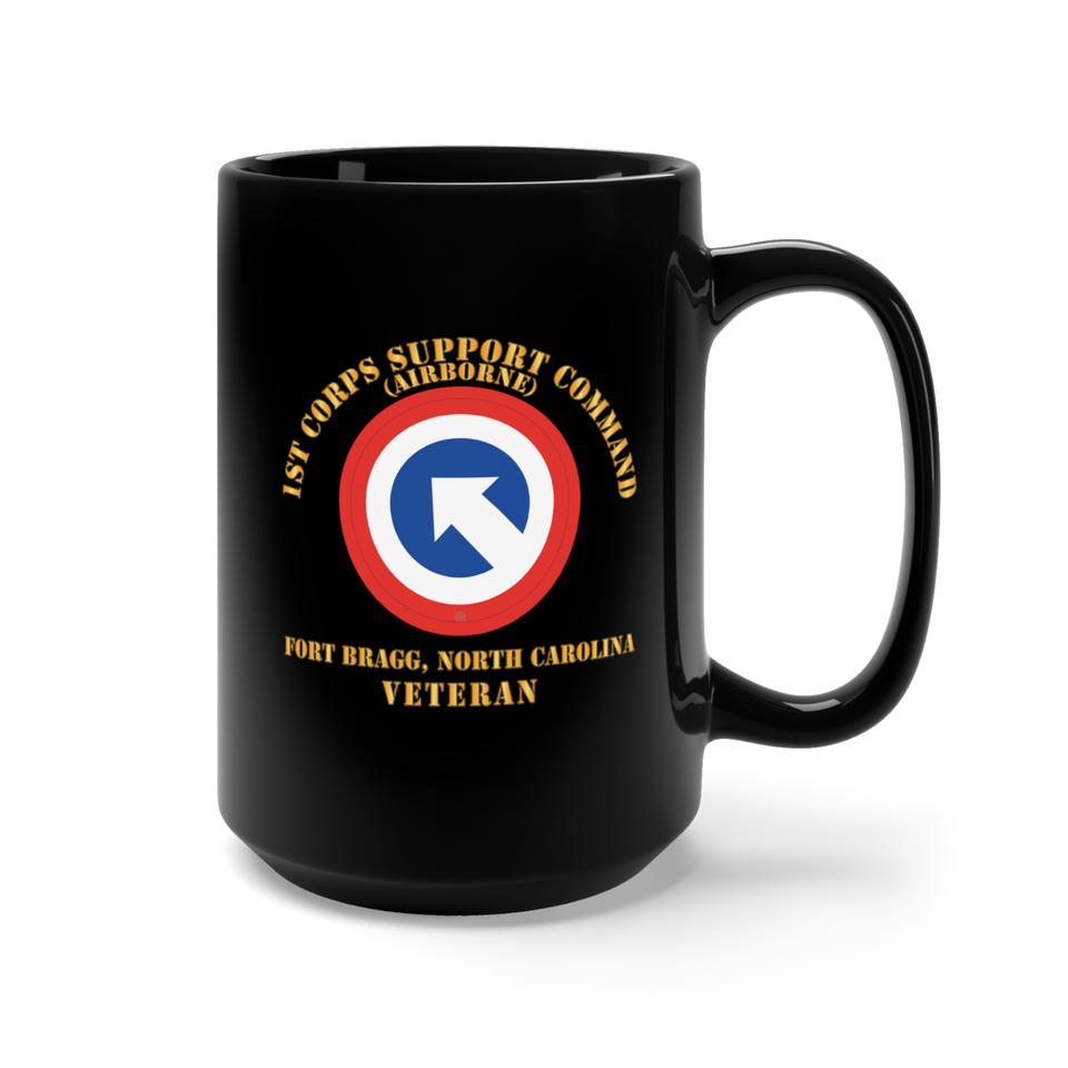 Black Mug 15oz - Army - 1st Corps Support Command (COSCOM) - FBNC ...