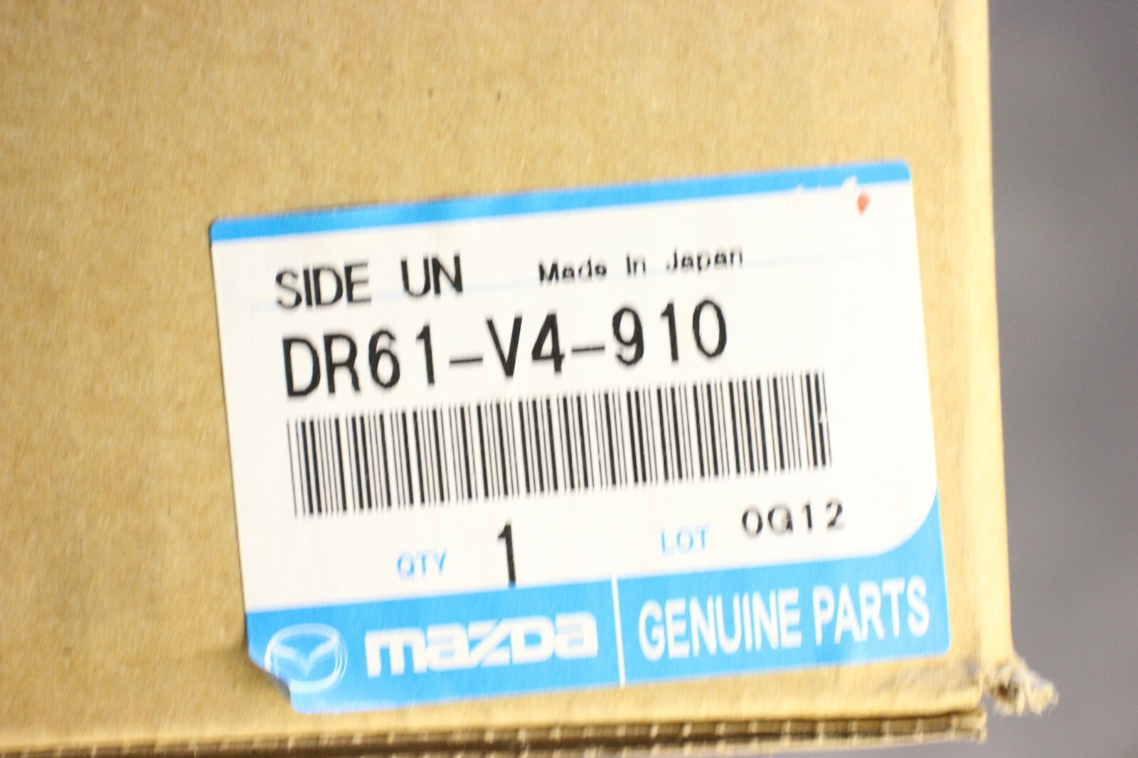 Genuine Mazda Aero Kit Side Sill Extensions DR61-V4-910 for sale online ...